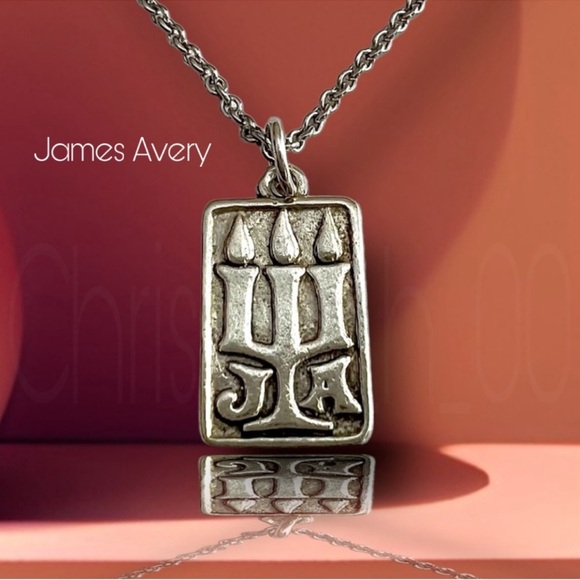 James Avery | Jewelry | James Avery Rare Logo Pendant Necklace 8 | Poshmark